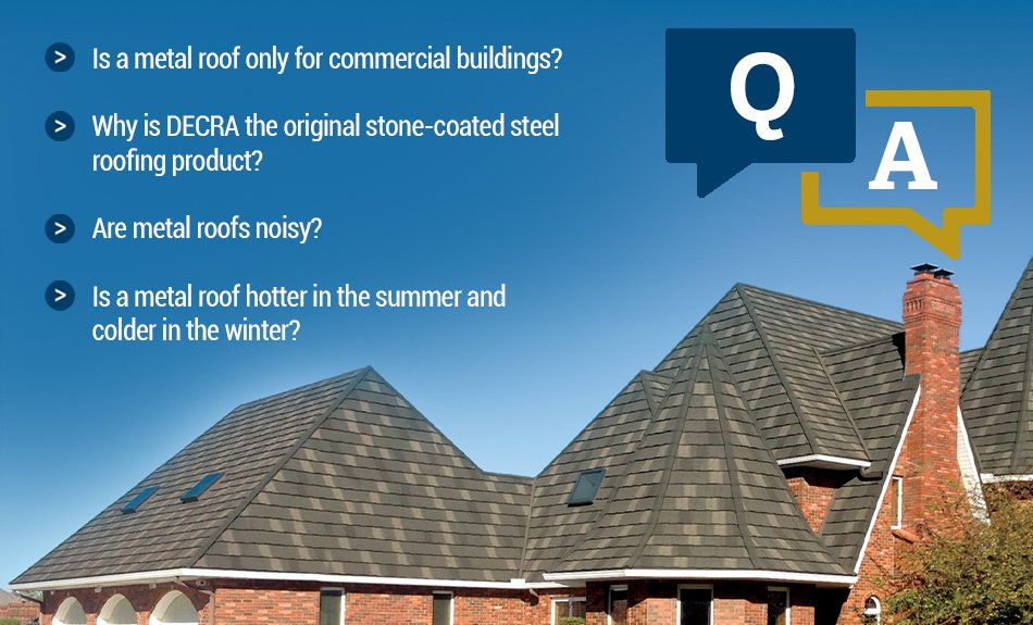 DECRA Metal Roofing | #1 Stone-Coated Steel Metal Roofing