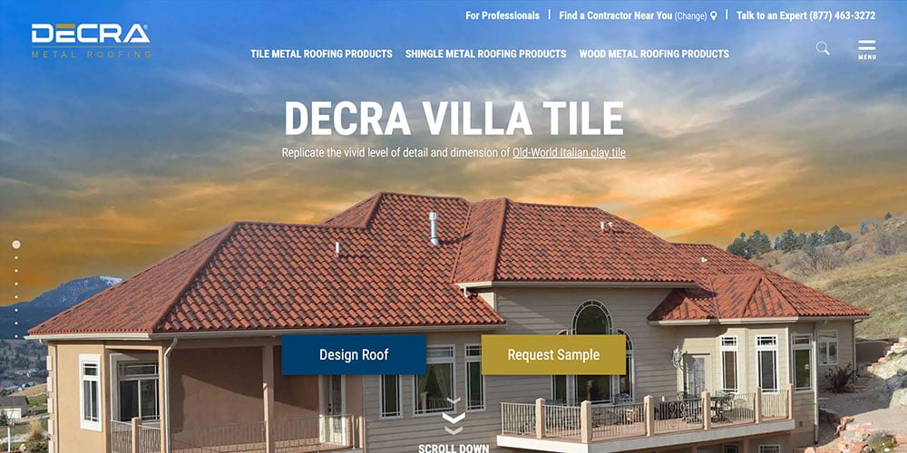 #1 Stone-Coated Steel Metal Roofing | DECRA Metal Roofing